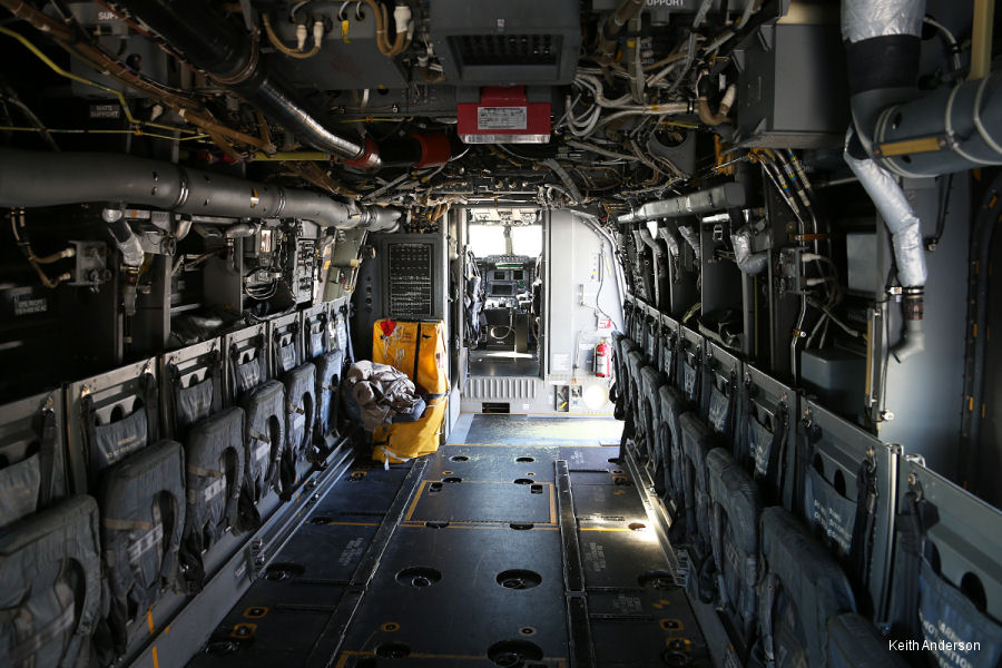 Osprey Aircraft Interior
