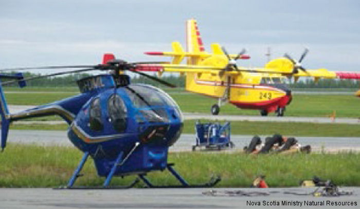 N104AS C-FDML McDonnell Douglas MD369E / MD500E C/N 0318E