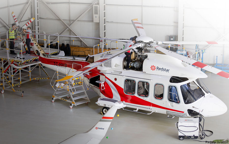 AW139 in Redstar Aviation
