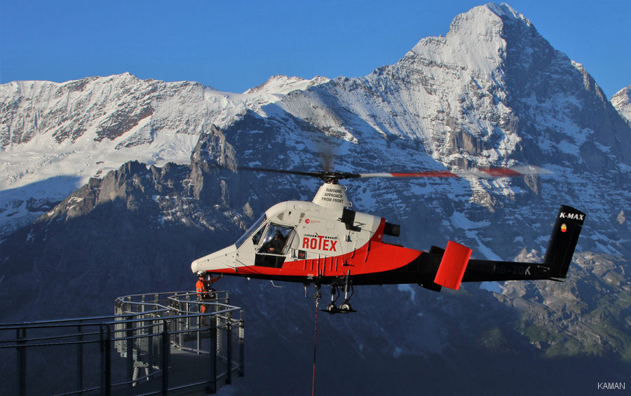 K-MAX in Rotex Helicopter AG