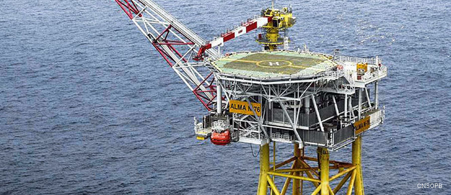 Sable Island Offshore Gas Platforms