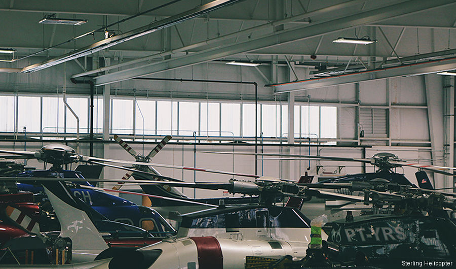 Tracking aircraft Sterling Helicopter - State of Pennsylvania