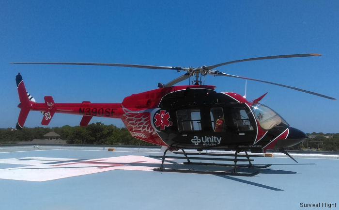 Bell 407 in Survival Flight