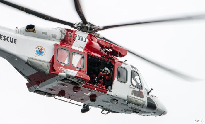 AW139 in Sjöfartsverket - Helicopter Database