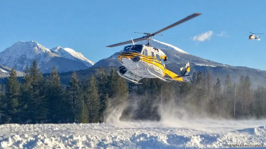 Bell 212 in Yellowhead Helicopters