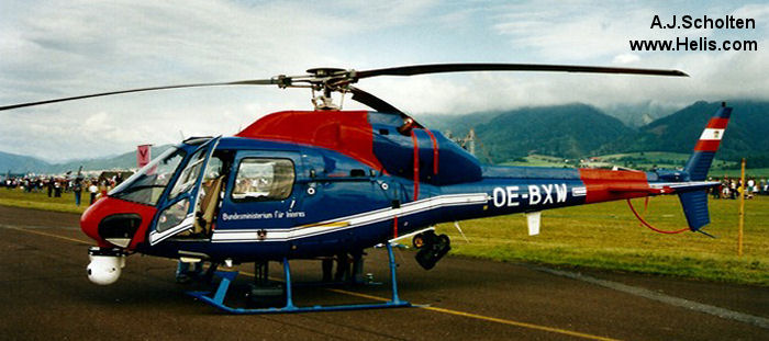 HA-HBY OE-BXW Eurocopter AS355F2 Ecureuil 2 C/N 5528