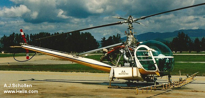 N5374V Hiller UH-12E Raven C/N 2073