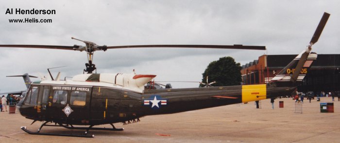 69-15605 Bell UH-1H Iroquois C/N 11893