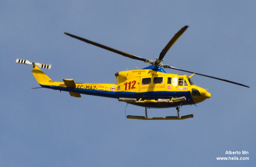 EC-MAZ CS-HHK EC-HFD N52247 Bell 412EP C/N 36183