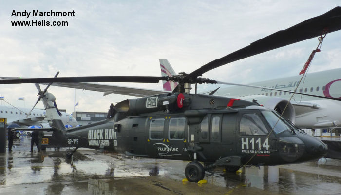 J-3943 SP-YVF N943SK Sikorsky S-70i Black Hawk C/N 70-3943