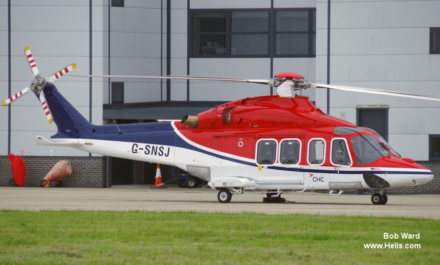 5N-CHO G-SNSJ N41268 RP-C2013 VT-HLF N388SH AgustaWestland AW139 C/N 41268