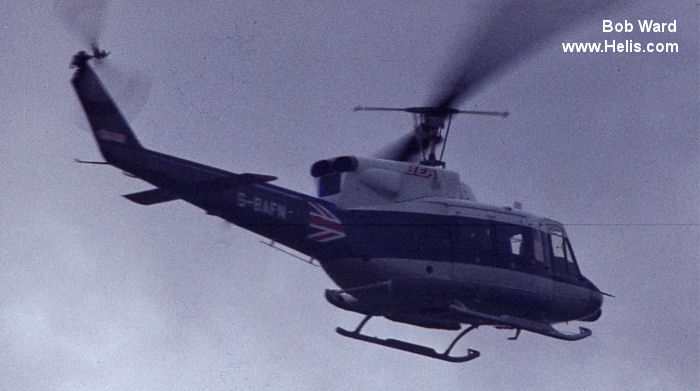 VH-NSA G-BAFN N14845 Bell 212 C/N 30550