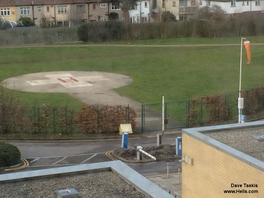 Tracking Aircraft at Queens Hospital