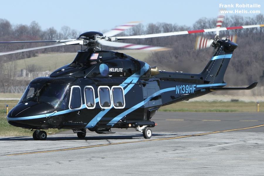 N139HF N71PS N47WS Agusta AB139 C/N 31021