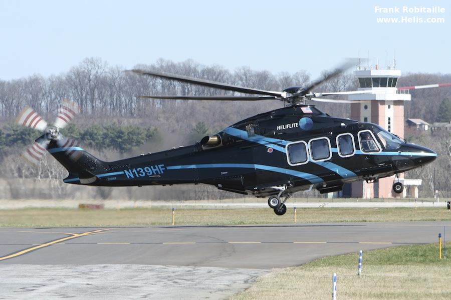 N139HF N71PS N47WS Agusta AB139 C/N 31021