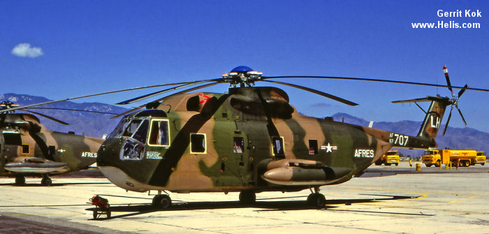 L82103 714707 67-14707 Sikorsky CH-3E C/N 61-609