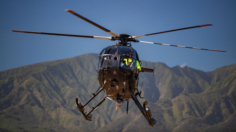 N9FU N1109V Hughes 369D / 500D C/N 1100858D