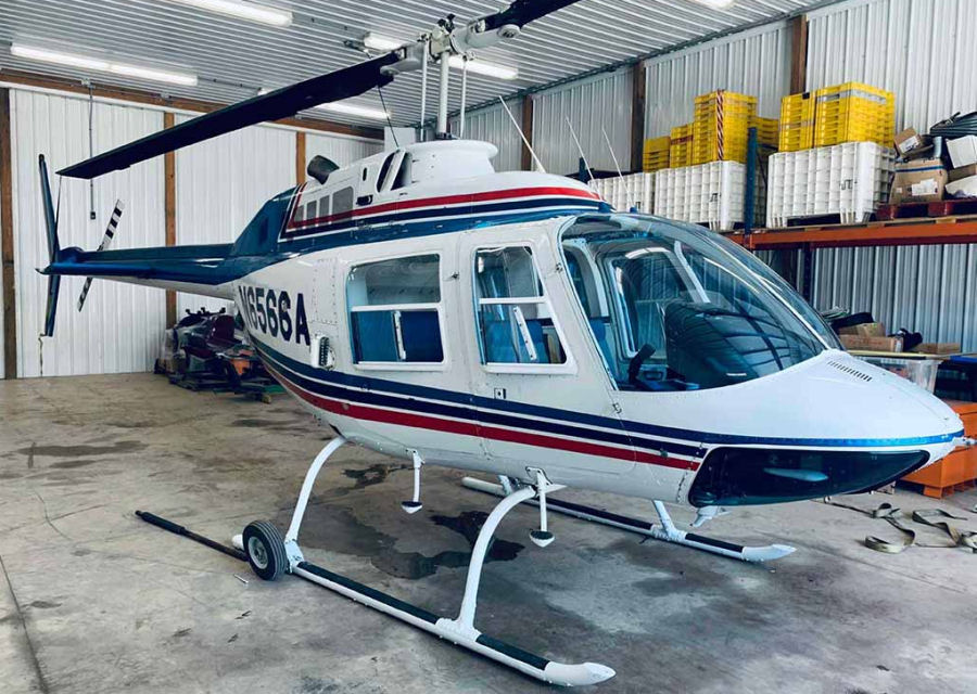 N6566A Bell 206B-2 Jet Ranger C/N 1204