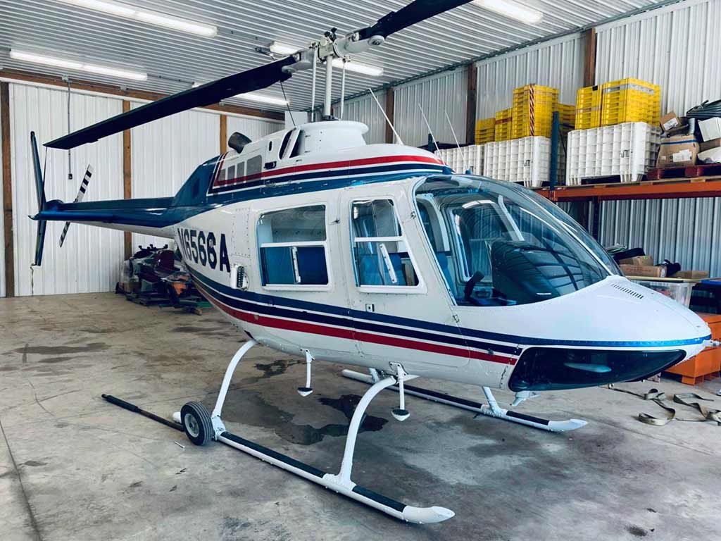 N6566A Bell 206B-2 Jet Ranger C/N 1204