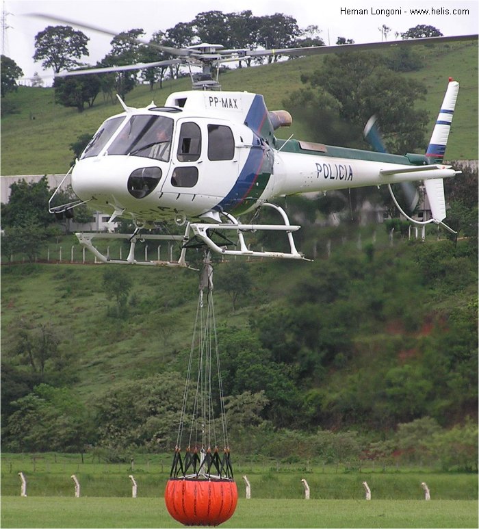 LQ-BEL PP-MAX Eurocopter HB350B3 Esquilo C/N 3867