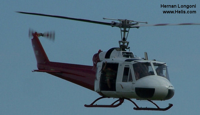 LV-WPJ N489SA 255 62-1985 Bell UH-1B Iroquois C/N 505