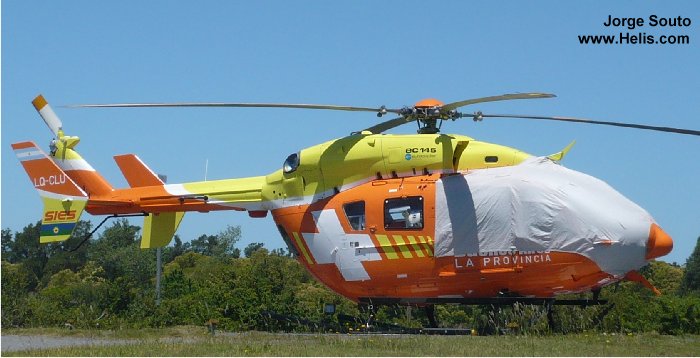 LQ-CLU D-HADD Eurocopter EC145 C/N 9314