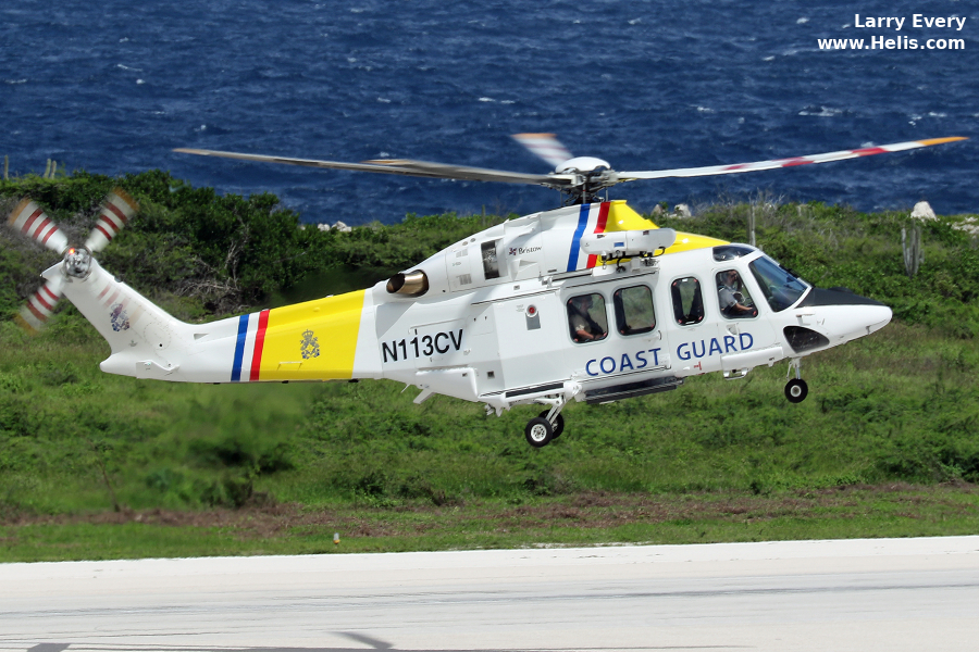 Photos AW139 in Kustwacht Caribisch Gebied