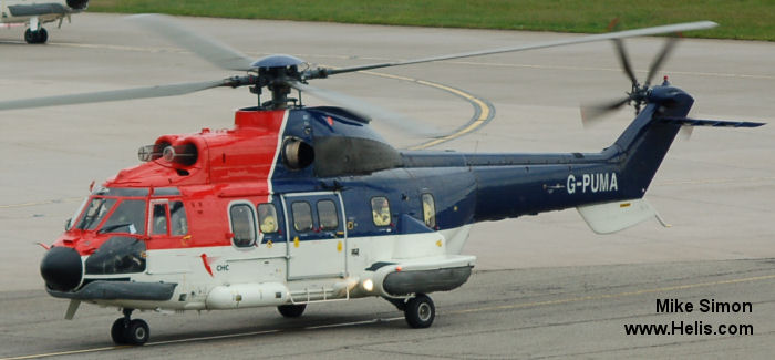 C-GHYO G-PUMA Aerospatiale AS332L Super Puma C/N 2038