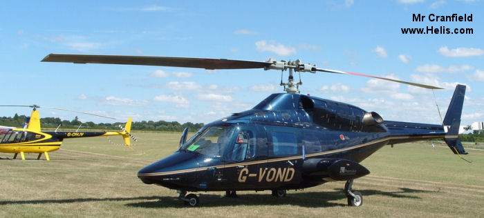 VH-RLI G-VOND G-OWCG G-VERT G-JLBZ G-BNDB A4O-CH Bell 222 C/N 47041
