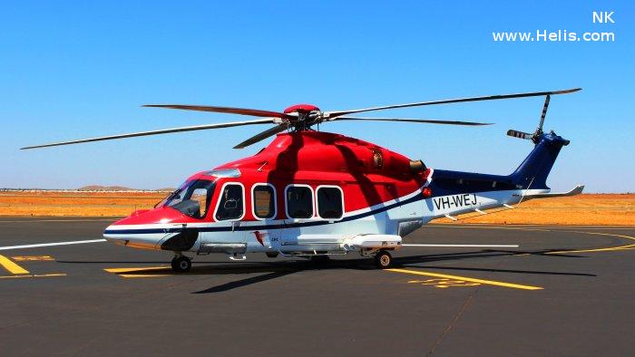 VH-WEJ G-CGRG AgustaWestland AW139 C/N 31319