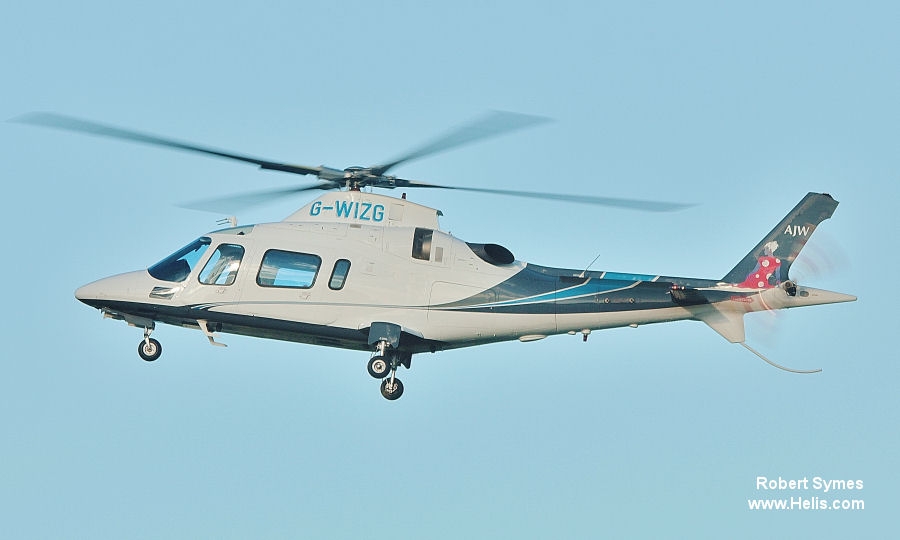 G-WIZG M-EMLI M-ONEY G-TYCN G-VMCO AgustaWestland AW109E Power C/N 11123