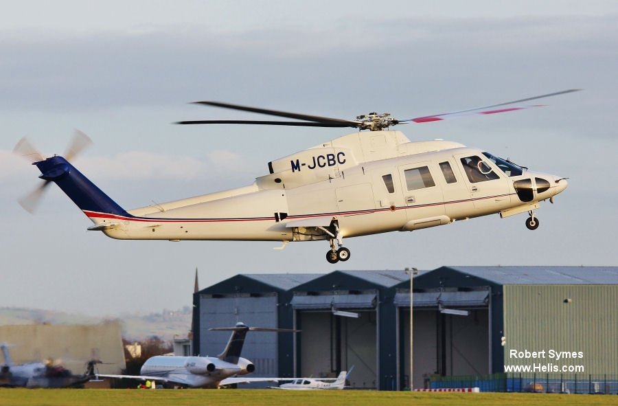M-JCBE M-JCBC G-XJCB N8093J Sikorsky S-76C C/N 760616
