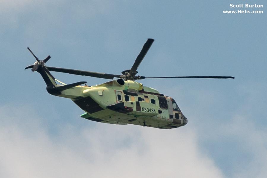 169186 N334SK Sikorsky VH-92A Patriot C/N 92-0334