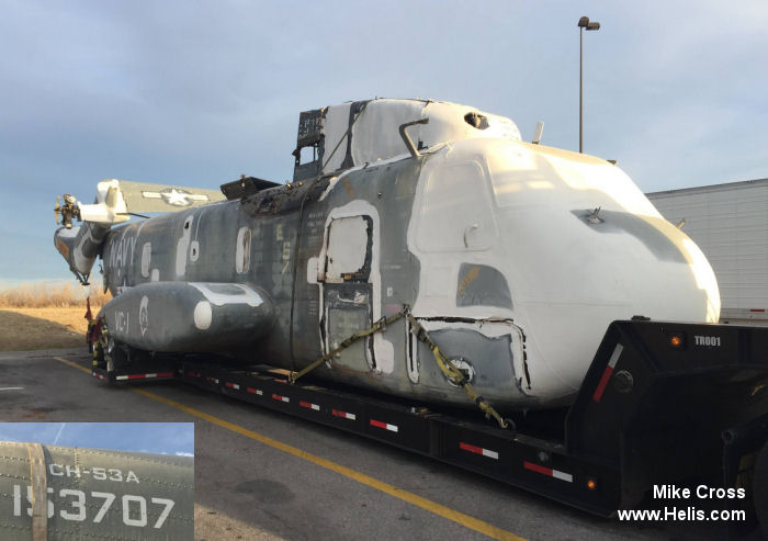 153707 Sikorsky CH-53A Sea Stallion C/N 65-093