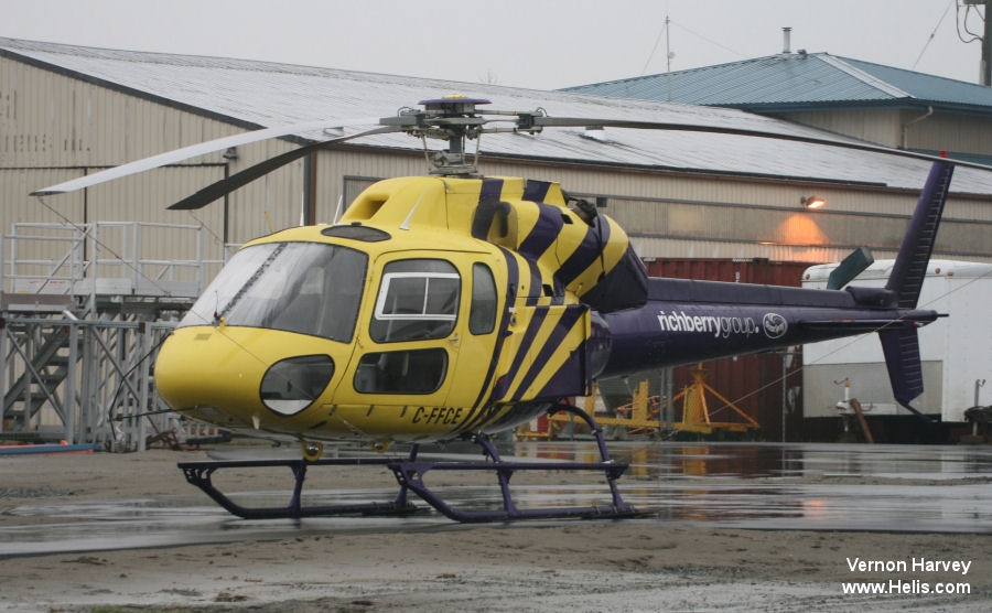 C-FFCE N5797X Aerospatiale AS355F1 Ecureuil 2 C/N 5182