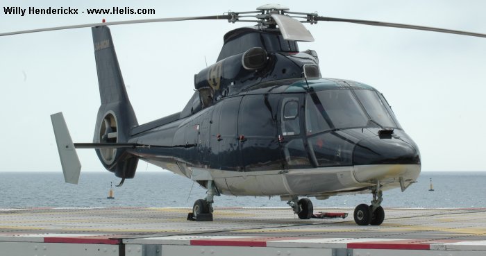 3A-MCM F-WQEE N9UW N365AH Aerospatiale SA365N Dauphin 2 C/N 6076