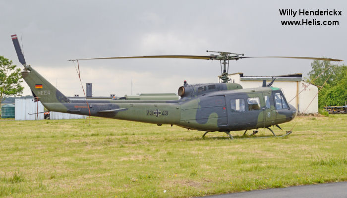 73+43 Dornier UH-1D C/N 8463