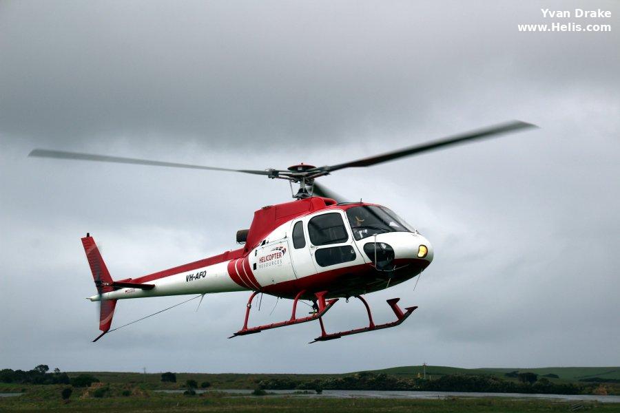 ZK-HDB VH-AFO Aerospatiale AS350B Ecureuil C/N 1105
