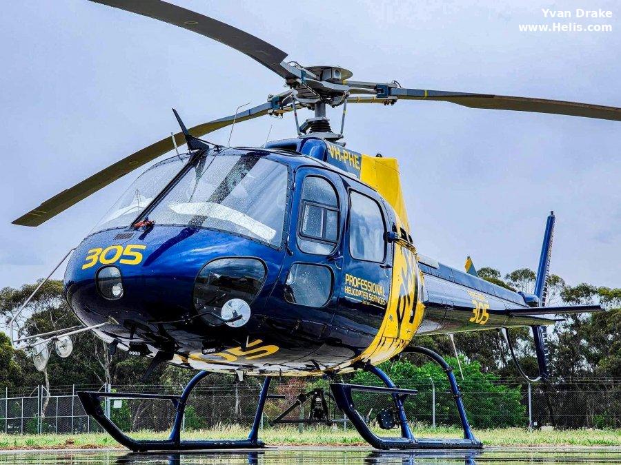 VH-PHE ZK-IDP C-GPWV ZK-HRQ JA9337 Aerospatiale AS350B Ecureuil C/N 1637