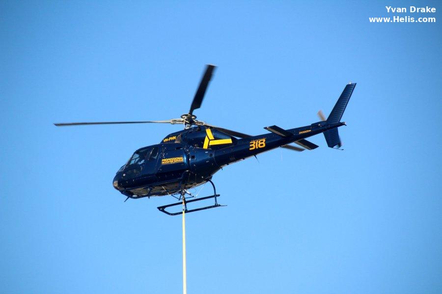 VH-PHN 4X-BJW F-GKBD G-WWWW Aerospatiale AS355F2 Ecureuil 2 C/N 5355